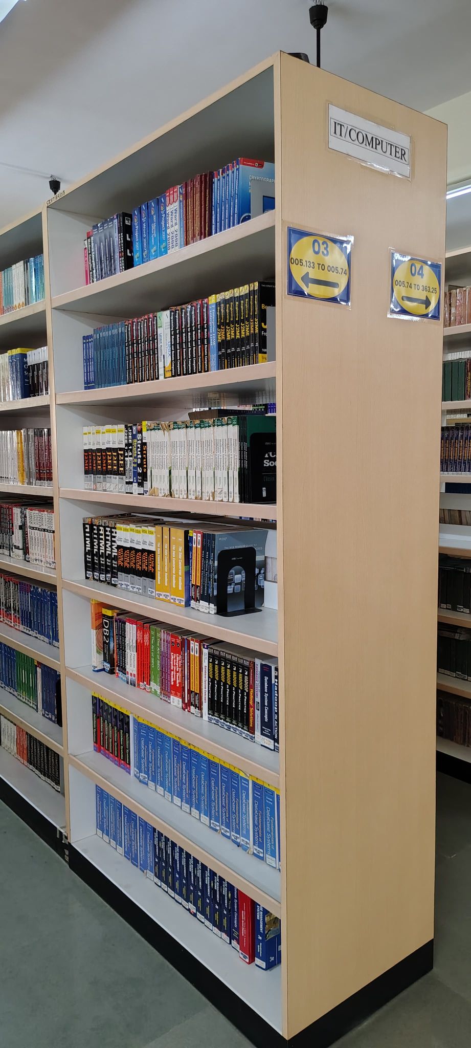 Library Infrastructure - St. John College of Engineering and Management